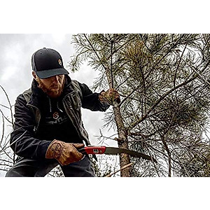 EZ KUT Wow Folding Saw 10 Inch - Foldable Hand Saw for Trees and Wood Cutting Folding Camping Saw Small - Folding Pruning Saw for Tree Trimming Pruning Knife Folding Bone Saw Hunting Pocket Saw Steel