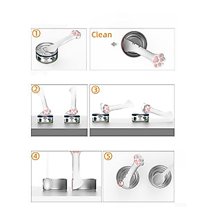 3Pcs Can Lids Supplies Set,Many Sizes Dog Cat Food Can Lids,Food Safe BPA Free Pet Food Can Covers for Pets Dogs Cats Feeding Can (White)