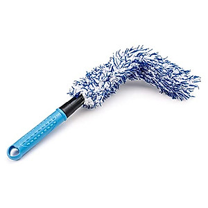 Barrel Blade - Microfiber Wheel Brush - Flat Head, Removable Cover, Firm and Bendable