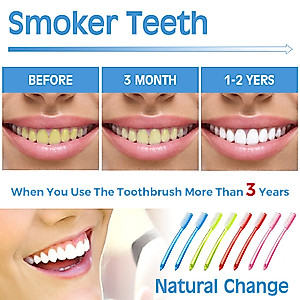 Zopeal Extra Hard and Firm Toothbrush for Adults Bulk Huge Head Bristle Full Head Manual Toothbrush for Cleaning(12 Pieces)