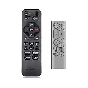 ANDERIC Replacement Remote for Dyson Purifier Hot+Cool HP07 Fan Remote Control - Replaces Dyson 969897-06, 969897-13 remotes - RRDYS01