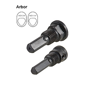 BINOTA Wood Hole Saw Set 16PC for PVC, Plastic, Gypsum Board, Composite Board and Density Board, Kit 19-127mm