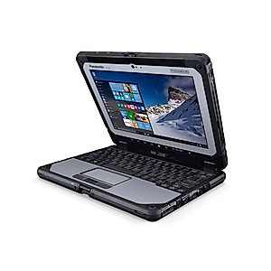 Panasonic Toughbook CF-20, Intel m5-6Y57 1.10GHz, 10.1 WUXGA Multi Touch, 8GB, 256GB SSD, Wifi, Bluetooth, Webcam, LTE, Windows 10 Pro (Renewed)