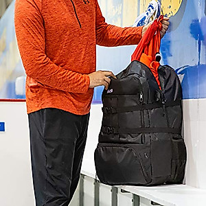 Wolks XXL Premium Lacrosse Bag, Trusted Lacrosse Backpack for Men & Women; XX-Large Sports Travel Backpack with Ball Holder Holds All Lacrosse, Soccer & Volley Ball Equipments