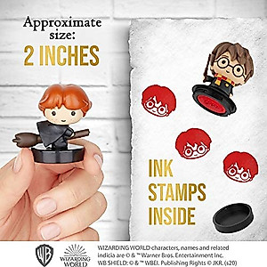 Self-Inking Harry Potter Stampers, Set of 12 – Harry Potter Gifts, Collectables, Party Decor, Cake Toppers – Lucius Malfoy, Hermione Granger, Neville Longbottom and More by PMI, 2.5 in. Tall