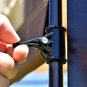 BBQ Gazebo Canopy 12ft. x 9ft. Pergola Kit Gazebo & Removable Canopy Cover Patio Furniture Shelter Grill Gazebo Shelter for Patio, Garden