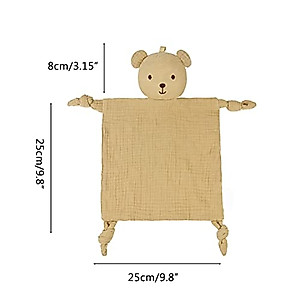 Baby Comfort Blanket Bunny Security Blanket Soft Baby Boy Girl Infant Newborn (3)