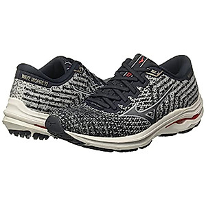 Mizuno Women's Wave Inspire 17 Running Shoe, India Ink-Lilac, 8.5