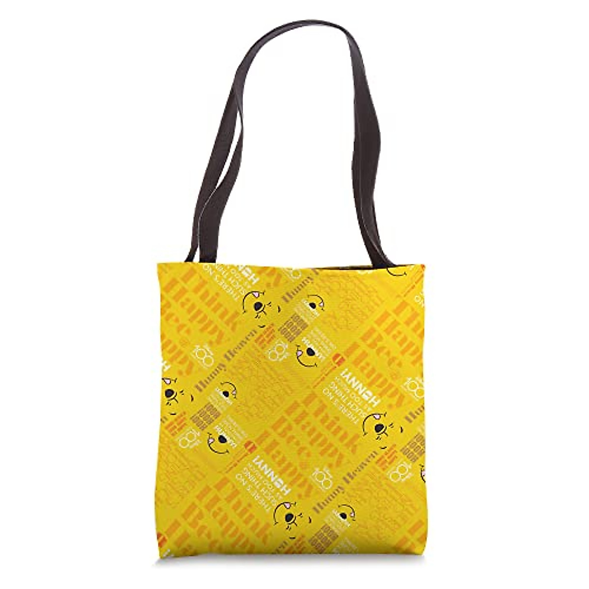 Disney 100 Winnie the Pooh Smile Think Happy Bee Happy D100 Tote Bag