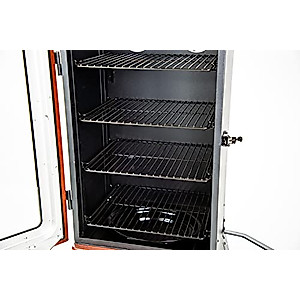 Pit Boss Grills PBV3G1 Vertical Smoker, Red Hammertone 684 sq inches