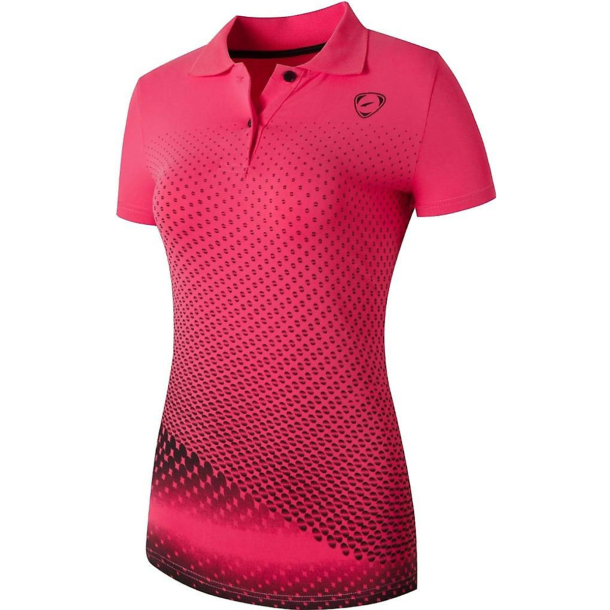 jeansian Women's 3 Packs Sport Quick Dry Polo T-Shirt SWT251 PackE L