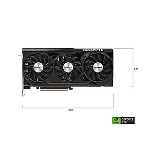 GIGABYTE GeForce RTX 4070 Ti WINDFORCE OC 12G Graphics Card, 3X WINDFORCE Fans, 12GB 192-bit GDDR6X, GV-N407TWF3OC-12GD Video Card