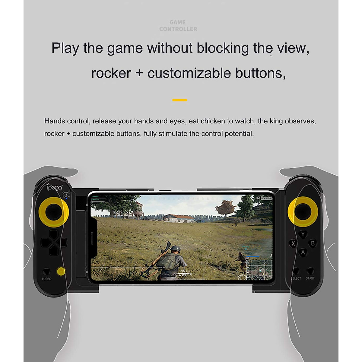 ipega-PG-9167 phone Wireless game controller for iPhone14/13/12/11/X,XR/ipad for Galaxy S23/S22/S21/S10+/ Note20/10,LG,one Plus,Android Smartphone Tablet (Android 6.0+ IOS13.0+MFI)