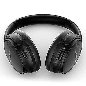 Bose QuietComfort 45 Wireless Noise Canceling Headphones (Black) SoundLink Flex Bluetooth Portable Speaker (Black)