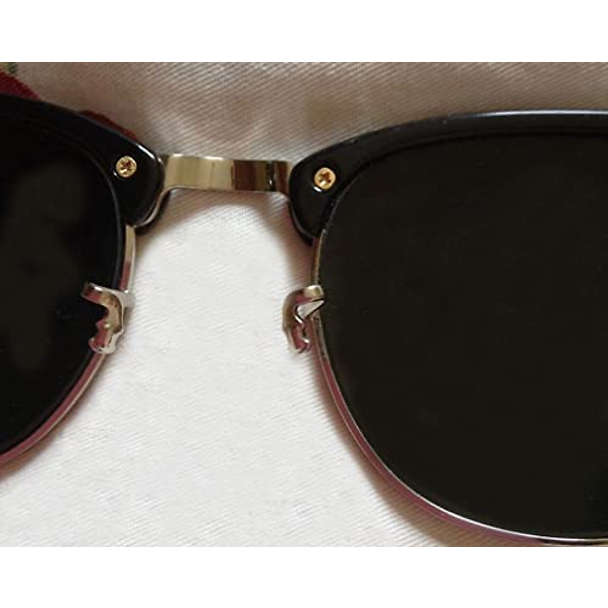 Sunglass Nose Pads,BEHLINE Replacement Clip-on Eyeglasses Nose Piece Soft Glasses Nose Bridge Pads Anti-Slip Nose Guards Repair Kits Parts for Sunglass/Eyeglass and Eyewear Frames(Clear)