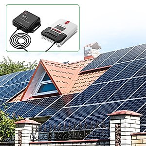 BT-1 Wireless Module RJ12 Communication Port for MPPT Solar Charge Controllers 20A/30A/40A, cooperates with Mobile Phone APP to Realize, Parameter Setting, and Data Viewing of The System, RS232