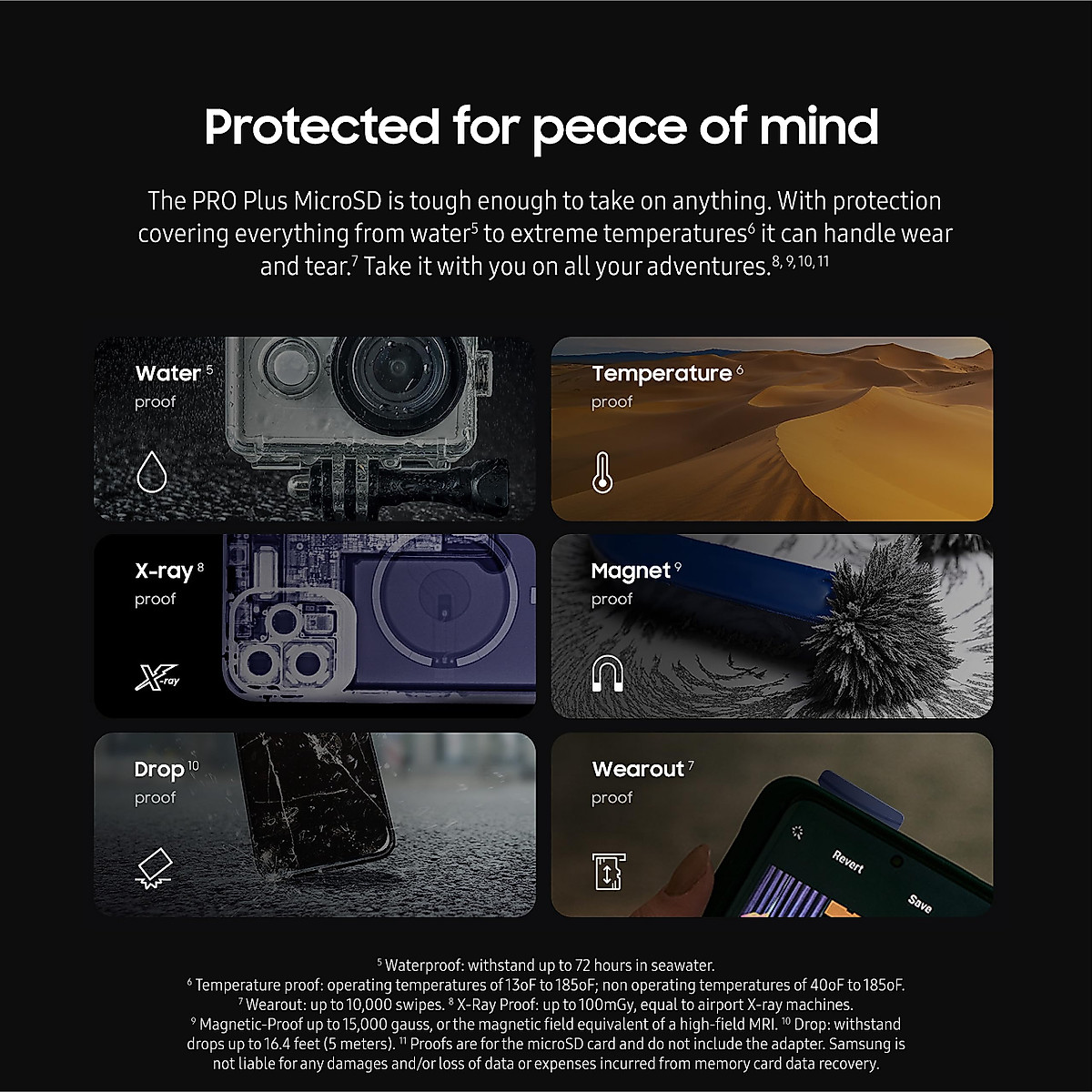 SAMSUNG PRO Ultimate microSD Memory Card + Adapter, 256GB microSDXC, Up to 200 MB/s, 4K UHD, UHS-I, Class 10, U3,V30, A2 for GoPRO Action Cam, DJI Drone, Gaming, Phones, Tablets, MB-MY256SA/AM