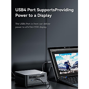 MINISFORUM Venus Series UM690S Mini PC AMD Ryzen 9 6900HX Desktop Computer, DDR5-4800 32GB 1TB PCIe4.0 SSD, 2.5Gbps LAN, 2X 4K HDMI, 1X 8K USB4 Output, Radeon 680M Graphics Micro PC