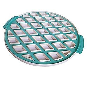 La Botica Makers, Lattice Pie Top Cutter, Decorative Diamond Shape 11.41 Inches, Easy Pies, DIY, Bakery Tools