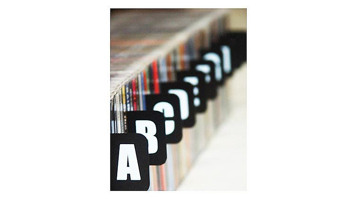 Organize Your Media with Alphabet DVD Dividers