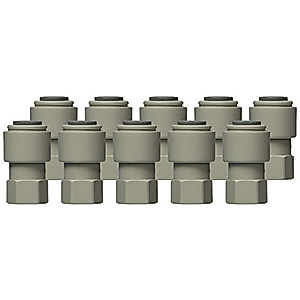John Guest CI3210U7S Faucet Connector, 5/16" x 7/16 UNS (Pack of 10)