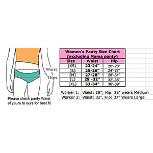 Iheyi 6 pieces Underwear Basic Women Bikini Panty S-XL (2XL)