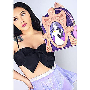 Loungefly X LASR Exclusive Disney Little Mermaid Ursula & Vanessa Lenticular Mini Backpack - Fashion Cosplay Disneybound Cute Backpacks
