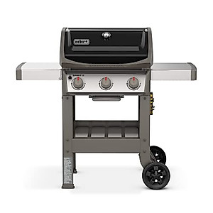 Weber Spirit II E-310 3-Burner Liquid Propane Grill, Black