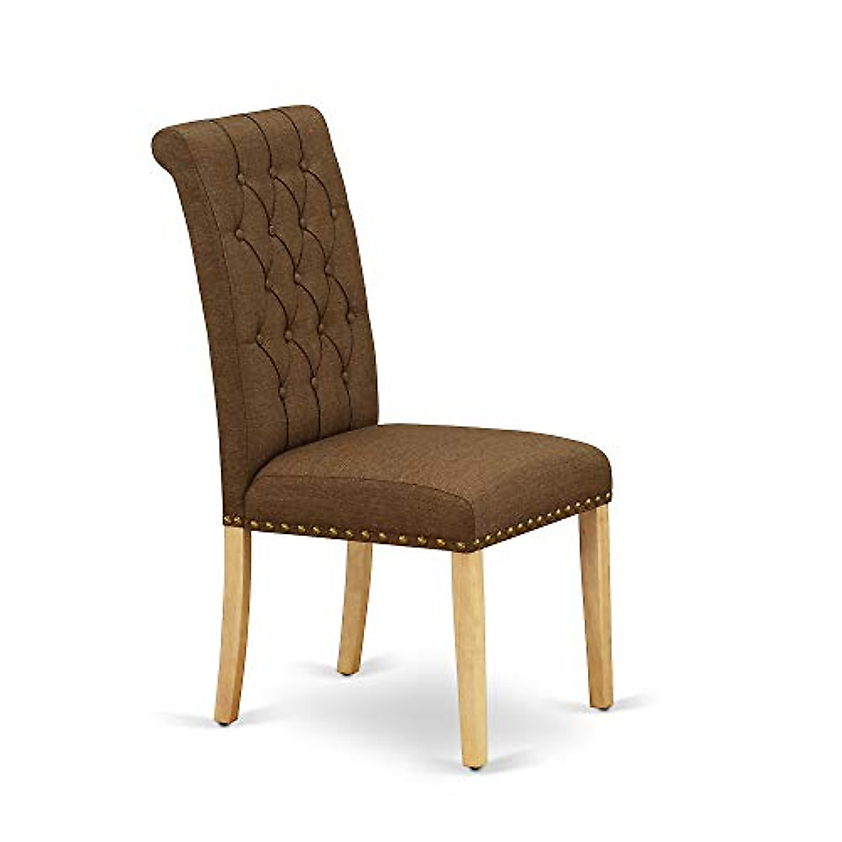 East West Furniture DLBR5-OAK-18 Dinette Set, 5-Piece