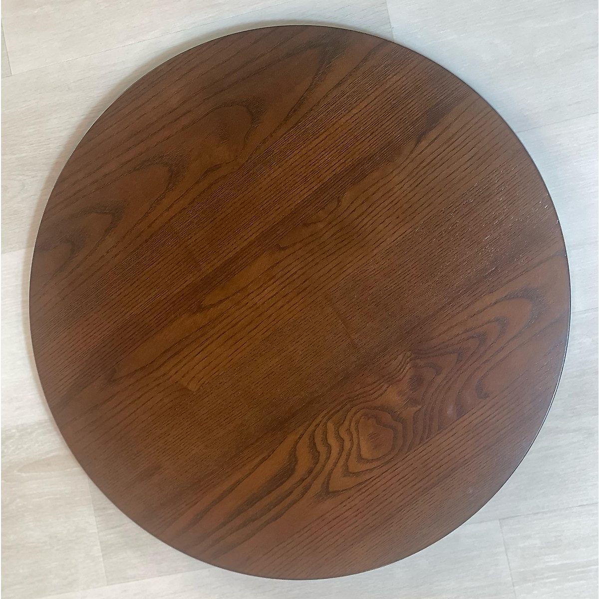 22" Espresso / Cappuccino Finish Large Lazy Susan