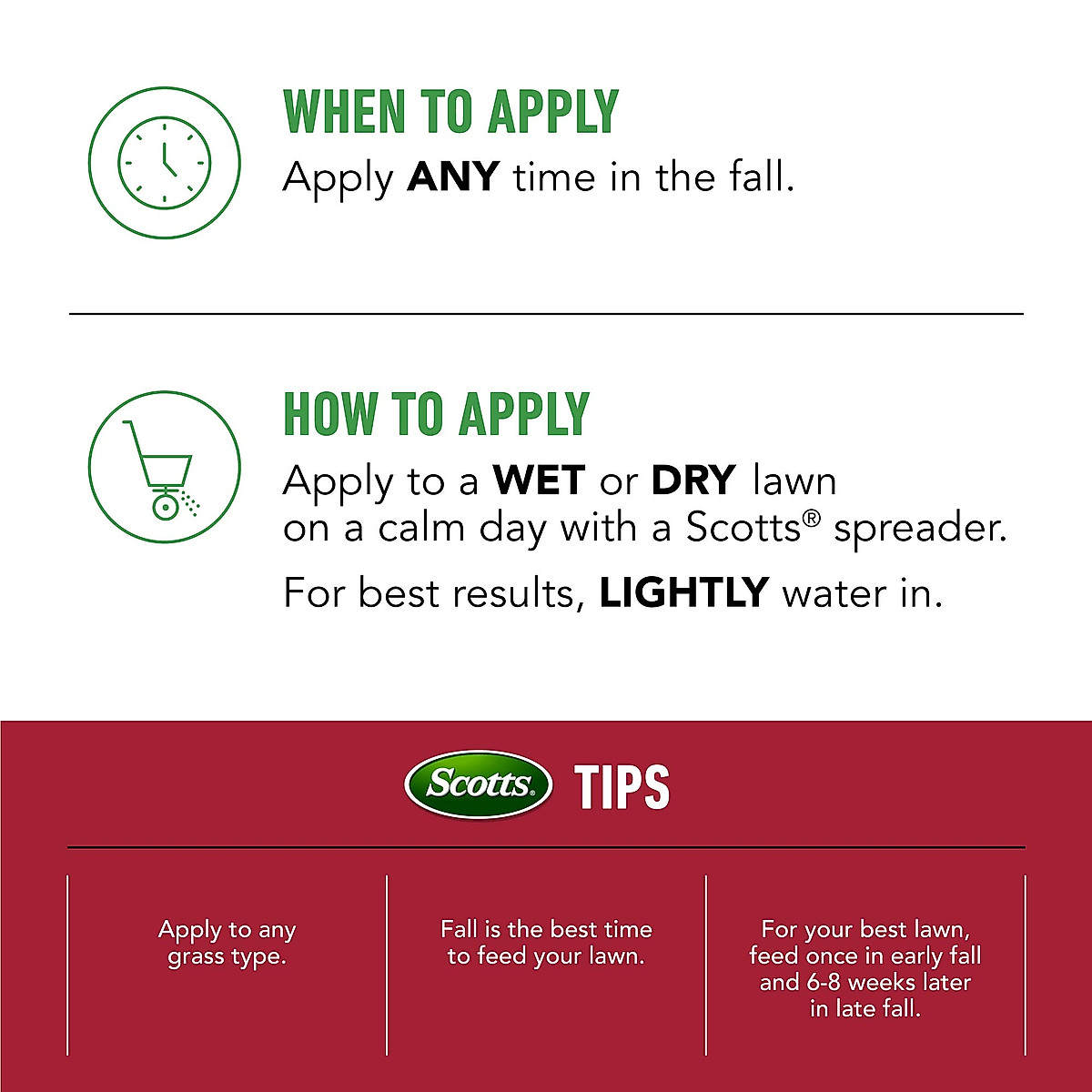 Scotts Turf Builder WinterGuard Fall Lawn Food, 12.5 lb. - Fall Lawn Fertilizer Builds Strong, Deep Grass Roots for a Better Lawn Next Spring - Covers 5,000 sq. ft.