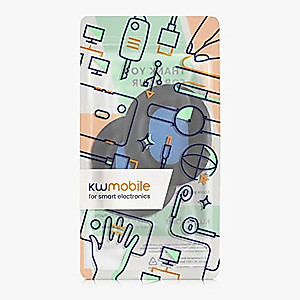 kwmobile Replacement Ear Pads Compatible with Sennheiser HD8 / HD8 DJ / HD6 Mix - Earpads Set for Headphones - Black