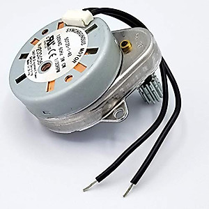 Fleck Style 5600 Timer Motor Replacement - 120VAC 60Hz 3w with Mounting Screws | Fleck Style 18743 with 11384 | Fleck Style 2510/3200 / 9000 Timer Motor