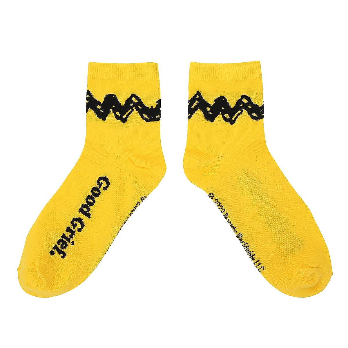 Peanuts 3D Charlie Brown and Snoopy Women's Quarter Crew Ankle Socks