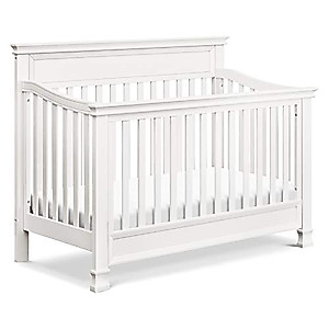 NAMESAKE Foothill 4-in-1 Convertible Crib in Warm White, Greenguard Gold Certified