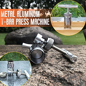 Metal Aluminum T Bar Press Compressor,T Shaped Compressor Presser,Metal Aluminum T-bar Press Machine,Durable Press Squeezer,Multi-Functional Compressor for Various Metal Materials