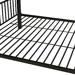 Powell Heavy Metal Bunk Bed, Full-Over-Full, Black
