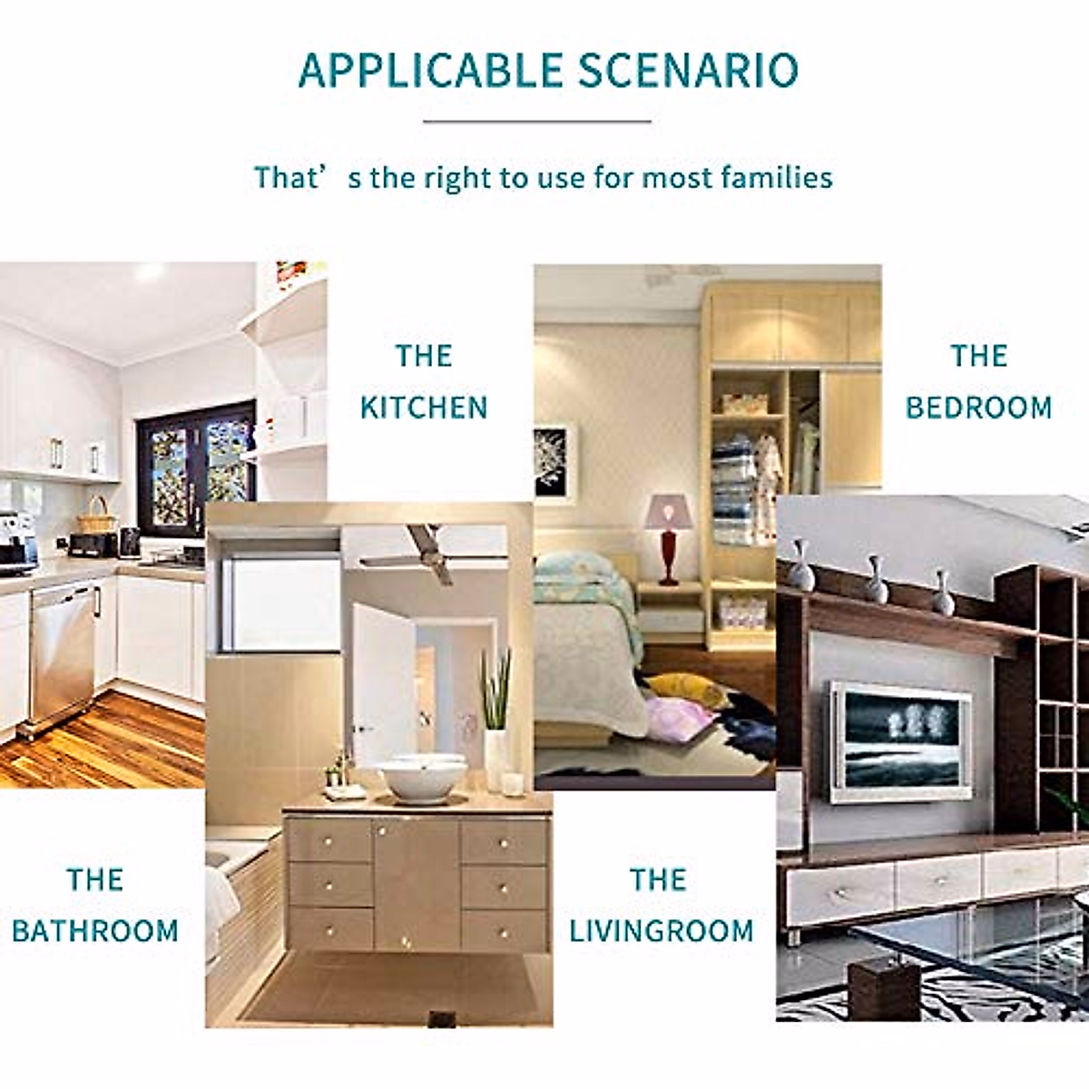 Luxsego Paper Towel Rack Under Cabinets, 1.4" Hanging & No Drilling Paper Towel Hanger for Kitchen Cabinets Bathroom, Stainless Steel, Double Support (Black)