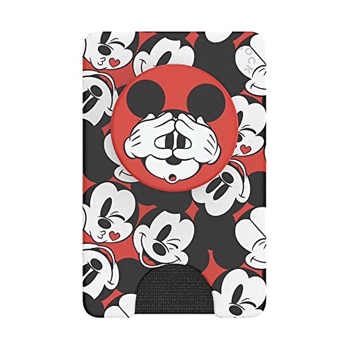 PopSockets Phone Wallet with Expanding Phone Grip, Phone Card Holder, Disney PopWallet - Pattern