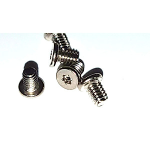 200x Replacement Base Screws for DELL XPS 15 9570 Silver T5 Torx Laptop
