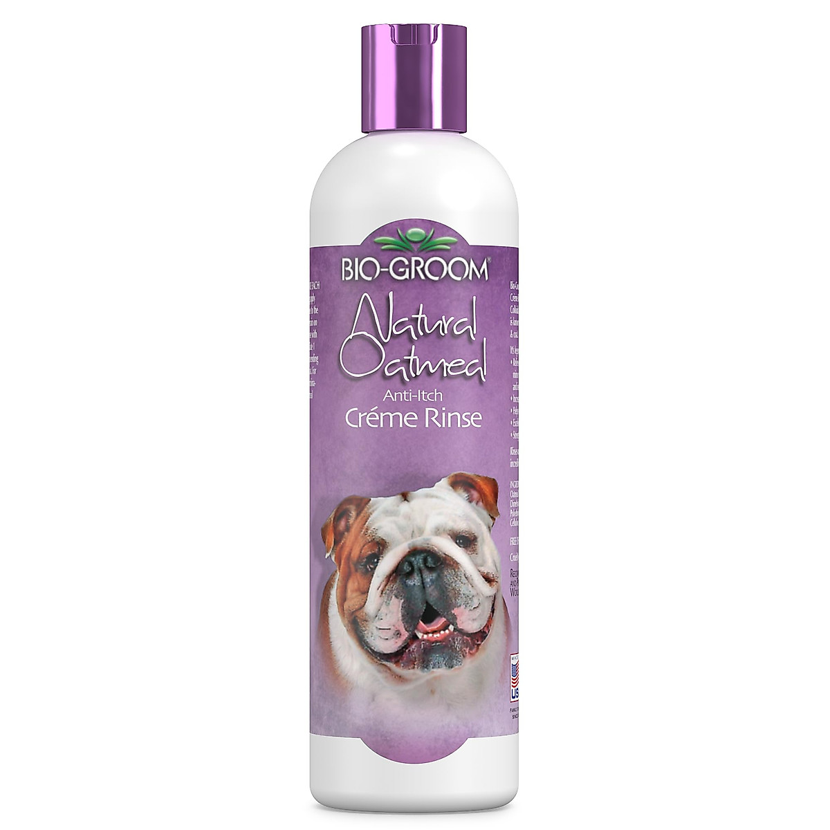 Bio-Groom Oatmeal Dog Conditioner - for Allergies and Itching, Cruelty-Free, Dog Bathing Supplies, Puppy Conditioner for Sensitive Skin, Made in USA, Anti-Itch Dog Products - 12 fl oz 1-Pack