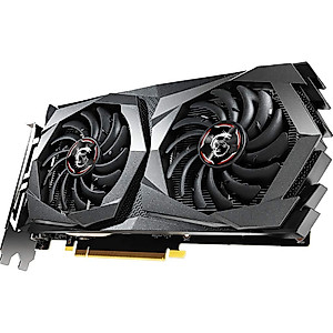 MSI Gaming GeForce GTX 1650 128-Bit HDMI/DP 4GB GDRR6 HDCP Support DirectX 12 Dual Fan VR Ready OC Graphics Card (GTX 1650 D6 Gaming X)