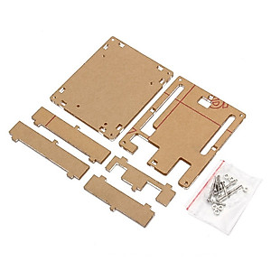 DAOKI Uno R3 Case Enclosure New Transparent Gloss Acrylic Computer Box Compatible with Arduino UNO R3