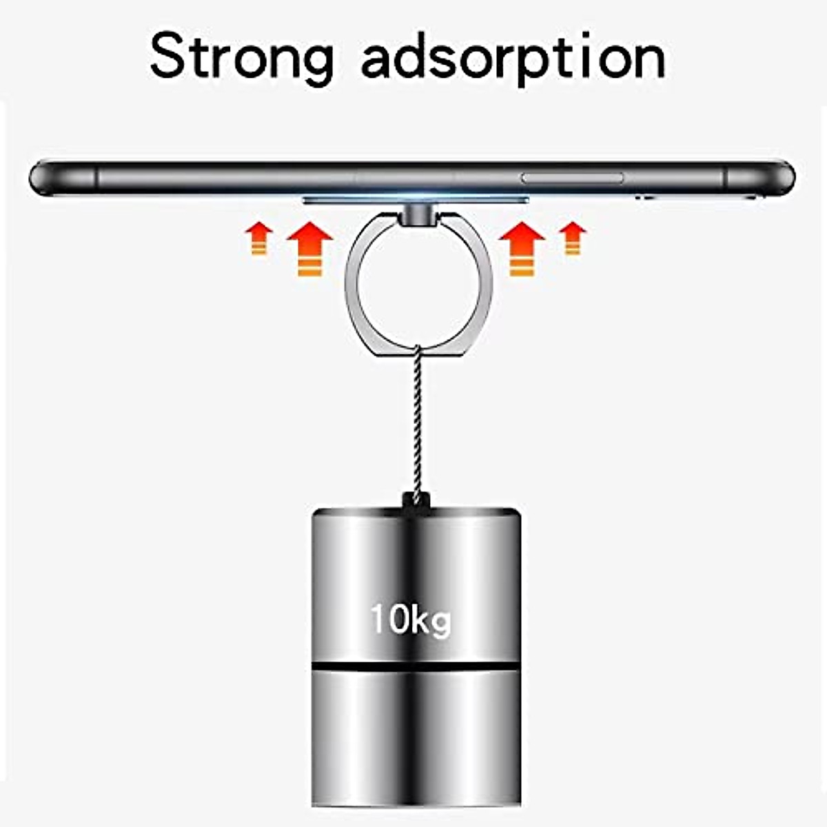 Cavdycidy Bling Metal Cute Butterfly Cell Phone Ring Holder 360°Rotation Finger Stand Kickstand Universal Compatible with All Smartphone(Diamond Purple)