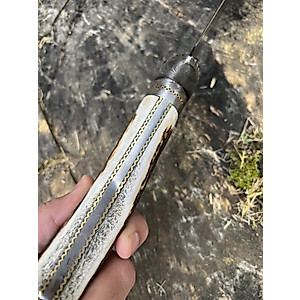 Perkin Damascus Steel Hunting Knife Handmade Knife Knives One Kind of Knife