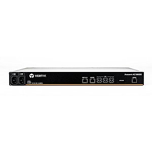 Vertiv Avocent ACS8000 Serial Console, 8 Port Serial Console Server, Dual AC Power, Expanded Memory Capabilities, Remote Data Center and Out of Band Management, Analog Modem (ACS8008MDAC-400)