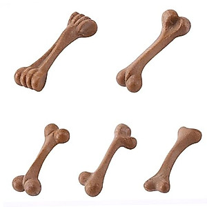 Ipetboom Small Dog Toy Dogman Toys Funny Dog Toys Dental Dog Toy Wooden Toys Dog Interactive Toy Small Dog Chew Toys Puppy Toy Dog Chewing Stick Dog Activity Toys Dog Teeth Toy Pet Bone