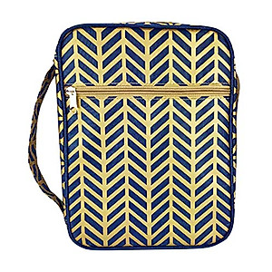 Contemporary Book Cover - Canvas Book Case with Pen Holder