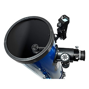 Meade Instruments 216004 Polaris 114Eq Reflector Telescope, Metallic Blue