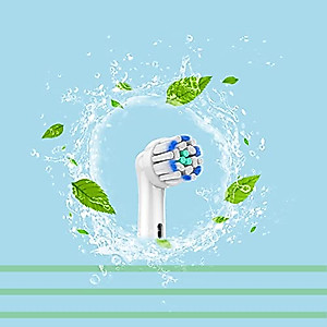 Electric Toothbrush Replacement Heads for Oral B Brush Heads Extra Thin Care Soft Bristle Heads 16 Pack